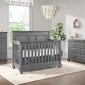 Oxford Baby Kenilworth 6 Drawer Dresser, Graphite Gray