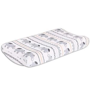 the peanutshell boho changing pad cover