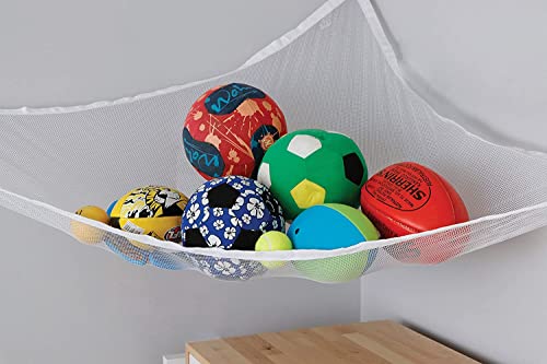 Little Chicks Toy Storage Hammock Jumbo Net - Stuffed Toys Corner Organizer - Measures 72.75" x 51.5" x 51.5" - Model CK083