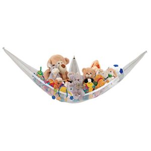 Little Chicks Toy Storage Hammock Jumbo Net - Stuffed Toys Corner Organizer - Measures 72.75" x 51.5" x 51.5" - Model CK083