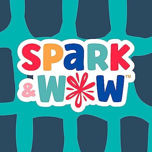 SPARK & WOW Crocodile Activity Wall Panels - Ages 18m+ - Montessori Sensory Toy - 8 Activities - Busy Board - Toddler Room Decor