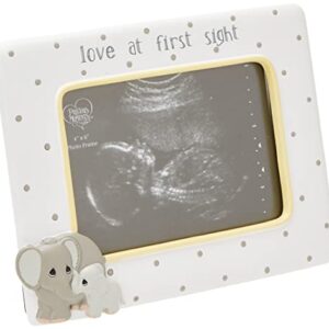 Precious Moments Elephant Love at First Sight Ultrasound 4 x 6 Resin & Glass 183407 Photo Frame, One Size, Multi