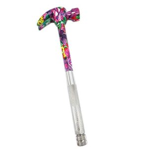 multifunctional 6 in 1 floral hammer and screwdriver tool