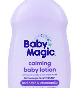 Baby Magic Calming Body Lotion, Lullaby Scent, Lavender & Chamomile, Lavender, 16.5 Fl.Oz