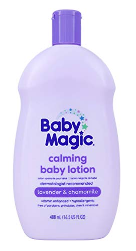 Baby Magic Calming Body Lotion, Lullaby Scent, Lavender & Chamomile, Lavender, 16.5 Fl.Oz