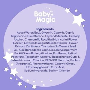 Baby Magic Calming Body Lotion, Lullaby Scent, Lavender & Chamomile, Lavender, 16.5 Fl.Oz