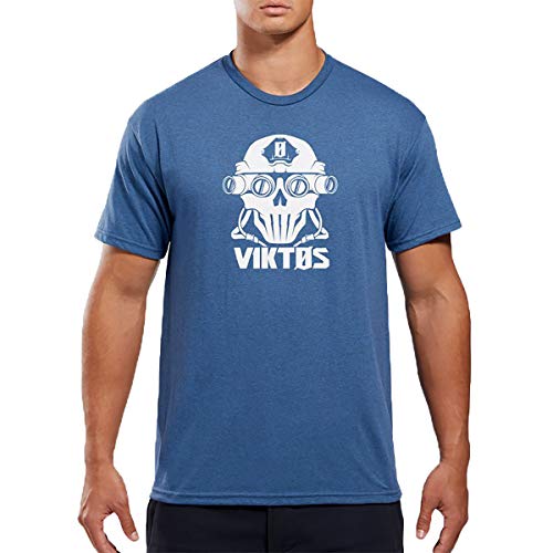 VIKTOS Men's Four Eyes Tee T-Shirt, Cadet, Size: Large