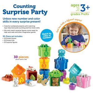 Learning Resources Counting Surprise Party, Homeschool, Fine Motor, Counting & Sorting Toy, Ages 3+