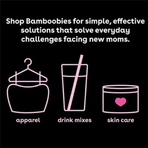 Bamboobies Disposable Nursing Pads for Breastfeeding & Sensitive Skin, Super-Absorbent Milk Proof Pads, Perfect Baby Shower Gifts, 120 Count