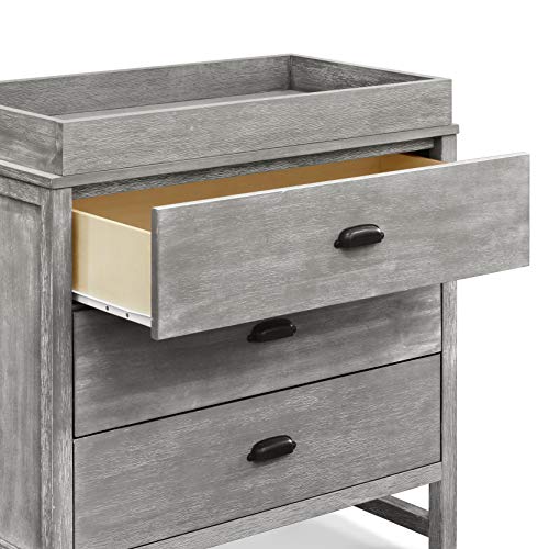 DaVinci Fairway 3-Drawer Dresser in Cottage Grey