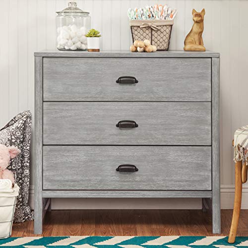 DaVinci Fairway 3-Drawer Dresser in Cottage Grey