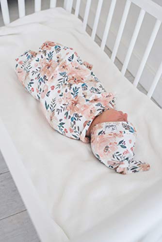 Copper Pearl Large Premium Knit Baby Swaddle Receiving Blanket Autumn