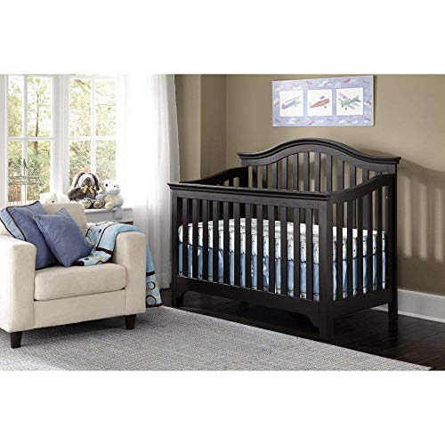 CC KITS Full Size Conversion Kit Bed Rails for Creations Baby Cribs (Espresso)