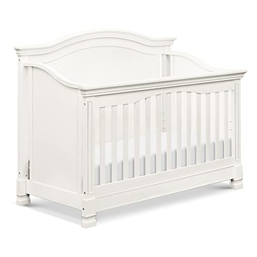 Namesake Louis 4-in-1 Convertible Crib in Warm White, Greenguard Gold Certified