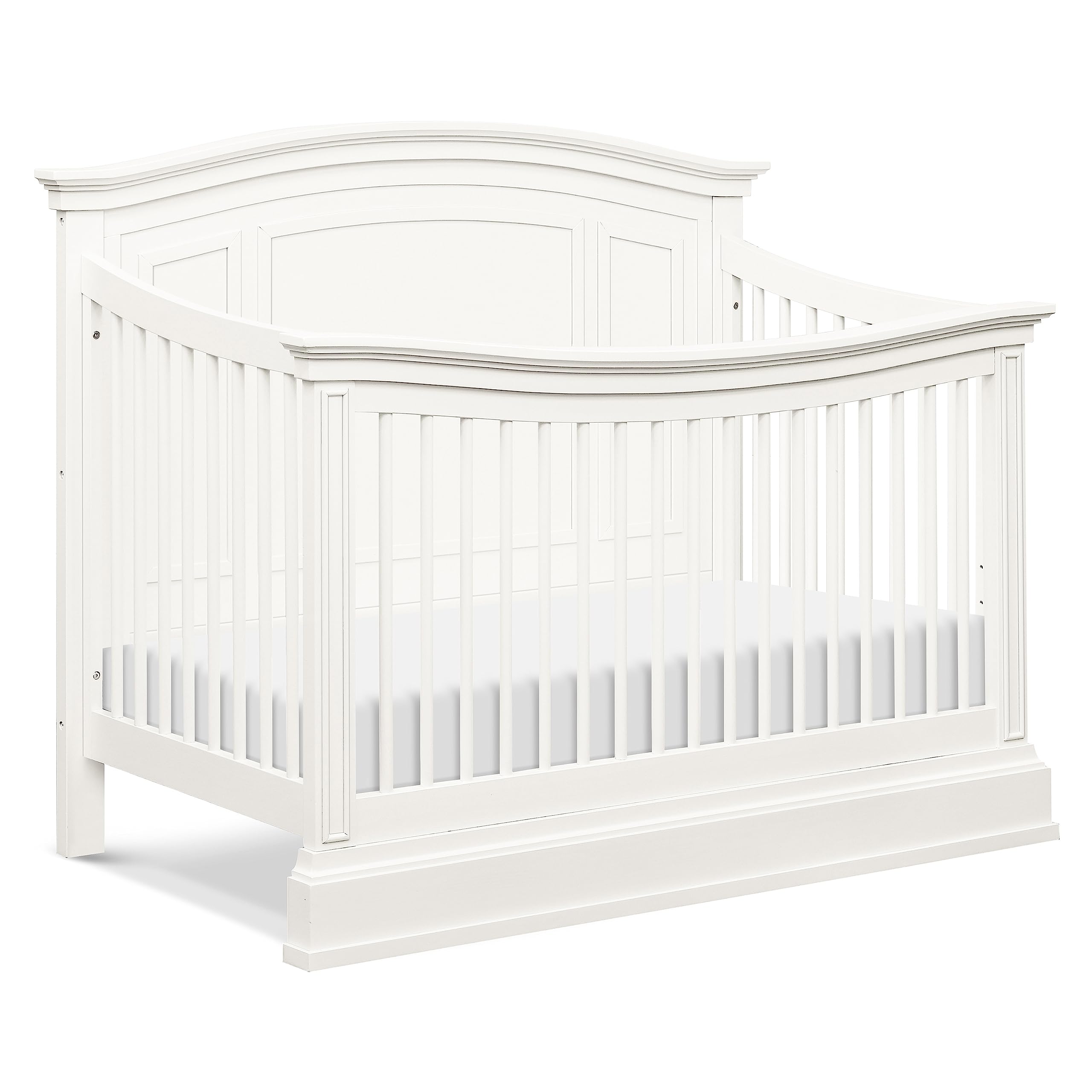 Namesake Durham 4-in-1 Convertible Crib in Warm White, Greenguard Gold Certified