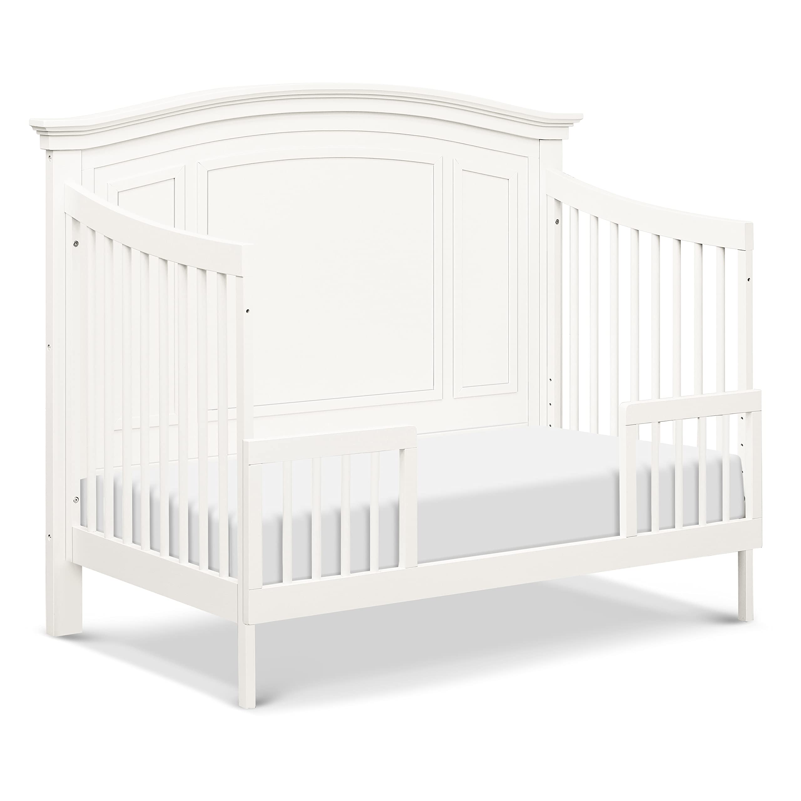 Namesake Durham 4-in-1 Convertible Crib in Warm White, Greenguard Gold Certified