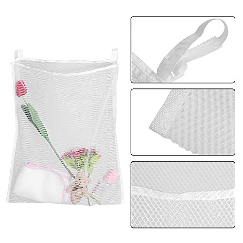 Baby Bed Hanging Storage Bag, Large Baby Bed Storage Hanging Mesh Organizer Bed Crib Organizer Storage Bag