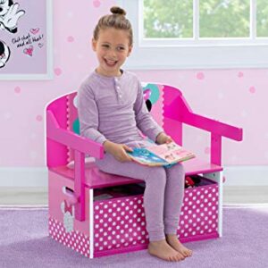 Delta Children Kids Convertible Activity Bench - Greenguard Gold Certified, Disney Minnie Mouse