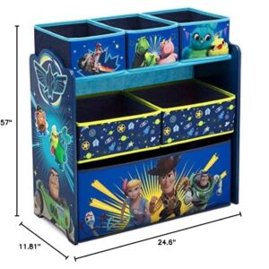 Disney/Pixar Toy Story 4 6 Bin Design and Store Toy Organizer by Delta Children