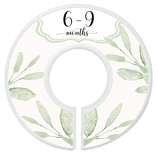 Mumsy Goose Baby Girl Clothes Dividers Nursery Closet Dividers Closet Organizers Botanical