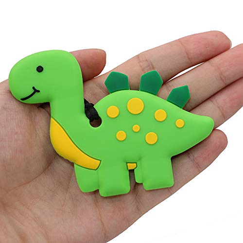 Chew Necklaces for Sensory Kids, Silicone Dinosaur Chewy Toys for Boys with Autism, ADHD, SPD, Chewing Necklaces for Anxiety, Reduce Fidgeting for Children