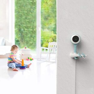 Lollipop Baby Camera with True Crying Detection, Smart Baby Monitor with Camera and Audio with Two Way Talk Back. an Ideal Gift for Baby Shower. Comes with Infrared Night Vision. (Turquoise)