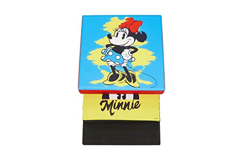 Disney Minnie Mouse Storage Ottoman, 15” Toy Box