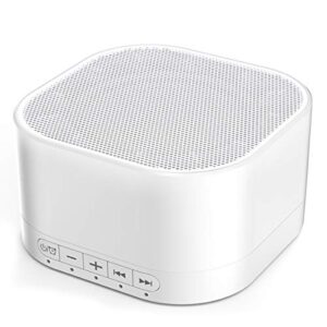 magicteam sound machines white noise machine with 20 non looping natural soothing sounds and memory function 32 levels of volume powered by ac or usb and sleep sound timer therapy for baby kids adults