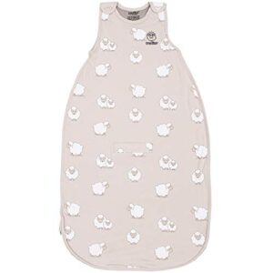 woolino 4 season baby sleep sack, australian merino wool wearable blanket, 2-24 months, sheep