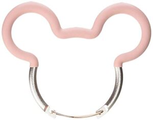 petunia pickle bottom mickey mouse stroller hook | rose gold | for all strollers or shopping carts | for carrying diaper bags, book bags, and purses | disney fun