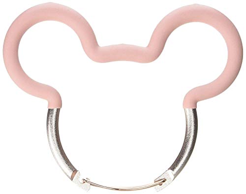 Petunia Pickle Bottom Mickey Mouse Stroller Hook | Rose Gold | For all strollers or shopping carts | For carrying diaper bags, book bags, and purses | Disney Fun