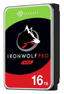 seagate ironwolf pro st16000ne000 16 tb hard drive - 3.5" internal - sata (sata/600), mechanical hard disk