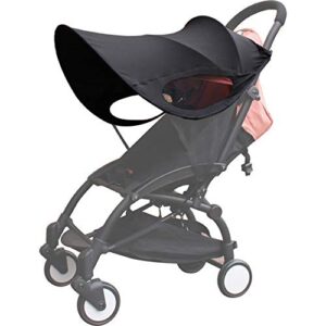 baby stroller sun shade sun protection sun shade for strollers car seats pram pushchair buggy stroller sunshade parasol sun rain shade canopy cover awning anti-uv toddlers stroller canopy sun shade