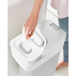 Skip Hop Wipes Dispenser, Nursery Style, Clear/White