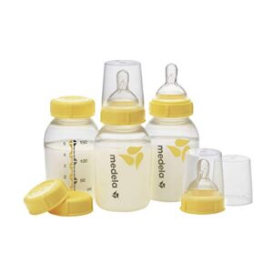 Medela Breastfeeding Gift Count, Breast Milk Storage System; Bottles, Nipples, Travel Caps, Breastmilk Storage Bags and More, Made Without BPA