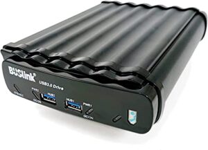 buslink u3-16ths 16tb 2-port hub hdd usb 3.2 gen 1 5gbps/esata external hard drive