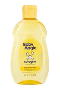 baby magic cologne hypoallergenic & alcohol-free free of parabens, phthalates, sulfates and dyes fresh floral scent 7 fl oz