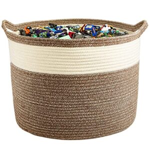 xl cotton rope basket – 20”x20”x14”