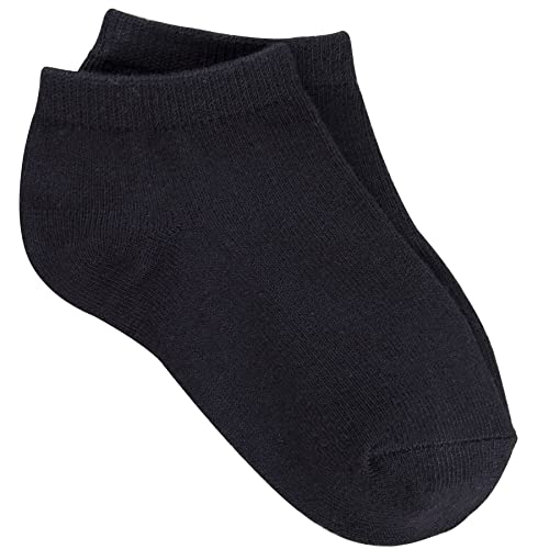 Duufin 25 Pairs Toddler Ankle Socks Low Cut Kids Half Cushion Socks Low Rise Ankle Socks for Boys and Girls, 2-4T