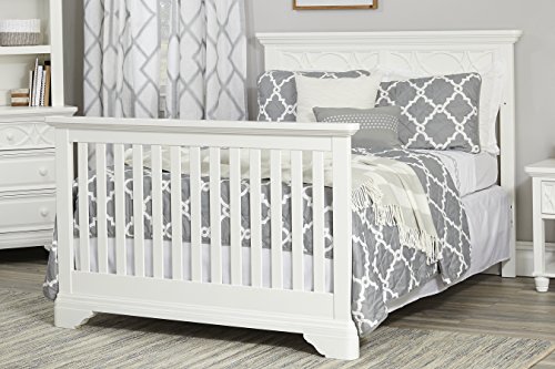 Baby Cache Haven Hill Full Bed Conversion Kit Lace, White