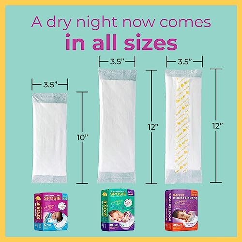 Sposie Diaper Booster Pads 2T-5T - Baby Diaper Pads Inserts Overnight, Diaper Liners for Nighttime Diapers, Overnight Diapers, Pull Up Diapers