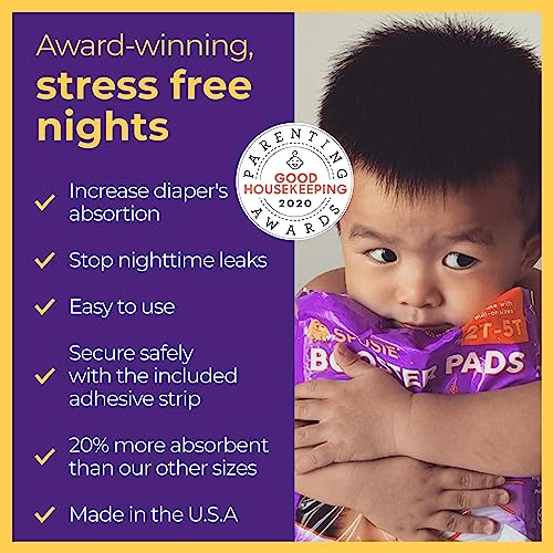 Sposie Diaper Booster Pads 2T-5T - Baby Diaper Pads Inserts Overnight, Diaper Liners for Nighttime Diapers, Overnight Diapers, Pull Up Diapers