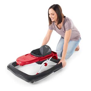 Bright Starts Ways to Play 4-in-1 Walker - Ford Mustang, Red, Ages 6 Months +, Red