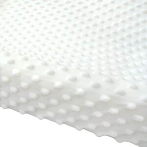 BlueSnail Ultra Soft Minky Dot Changing Pad Cover 2 Pack (Gray+White, 2 Pack)