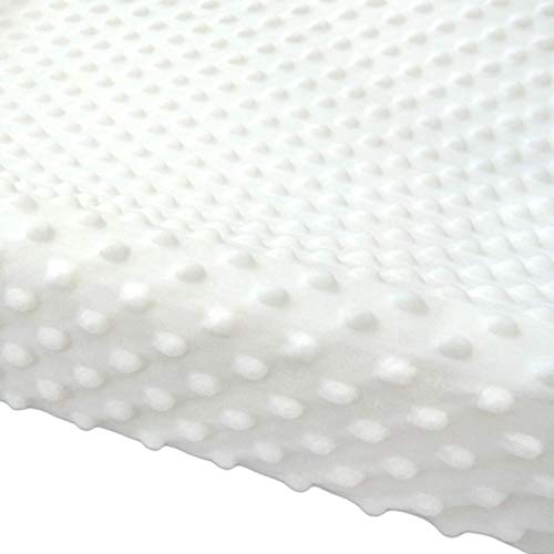 BlueSnail Ultra Soft Minky Dot Changing Pad Cover 2 Pack (Gray+White, 2 Pack)