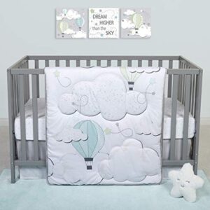 sammy & lou 4 piece crib bedding set, starry dreams