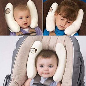 adjustable infants and baby neck head support,u-shape children travel pillow cushion for car seat,offers protection safety for kids