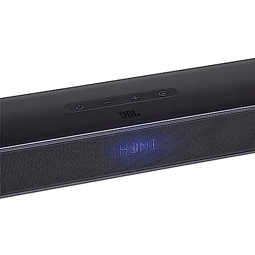 JBL Bar 2.1 - Deep Bass Soundbar with 6.5" Wireless Subwoofer (2019 Model), Black