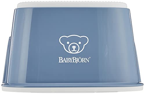 BabyBjörn Step Stool, Deep Blue/White