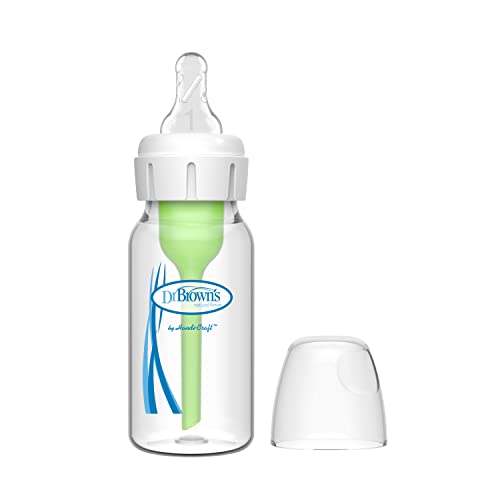 Dr. Brown's Natural Flow Options+ Narrow Glass Baby Bottle 4oz